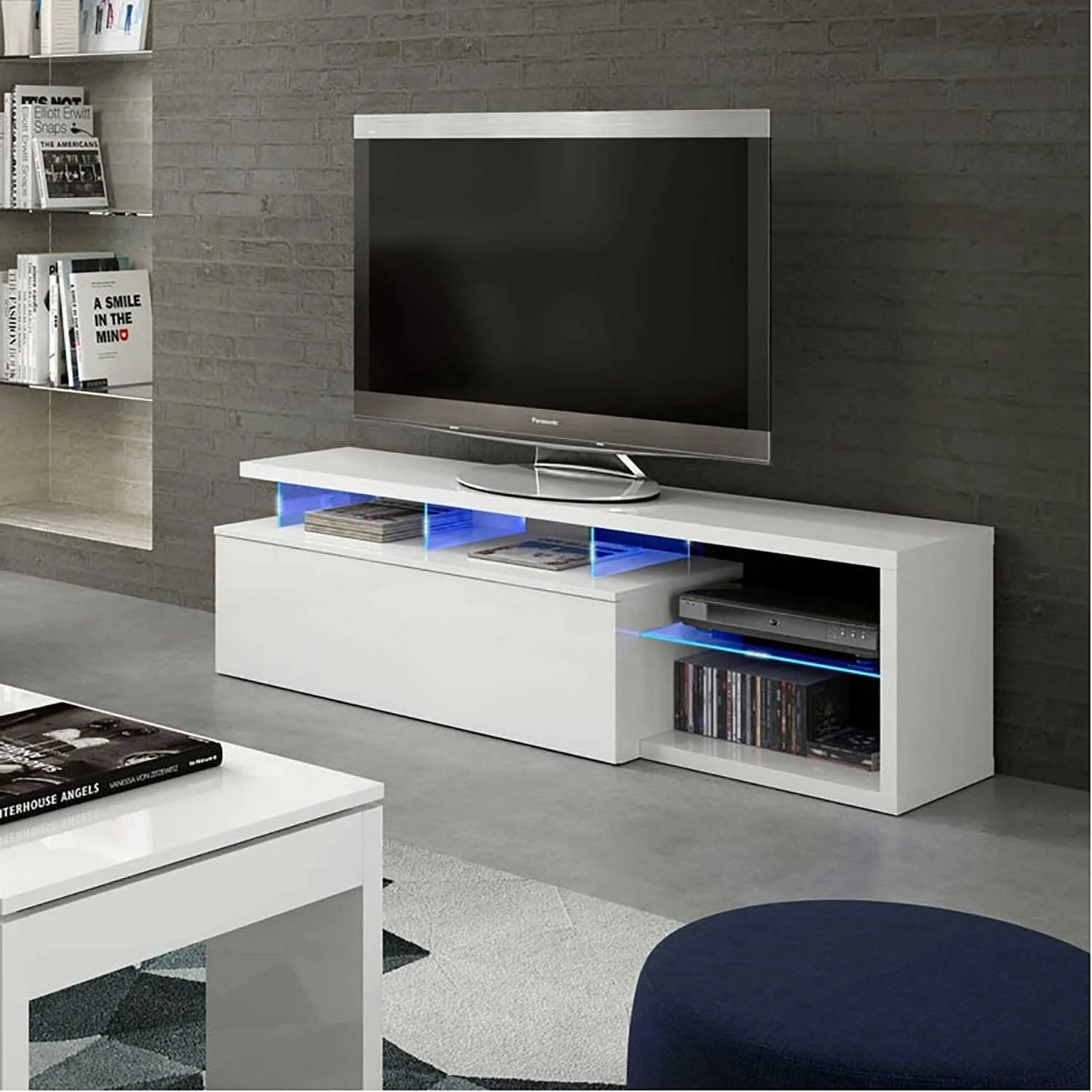 Meuble TV Blue Tech Preston | Lúzete